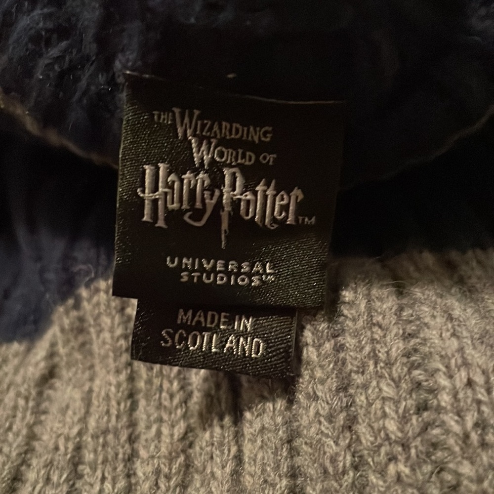 Blue And Grey Harry Potter Raven Claw Sweater, Size L… - Gem